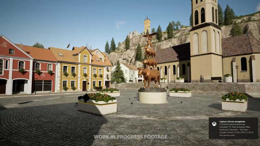 Farming Simulator 19 : aperçu de la nouvelle map européenne