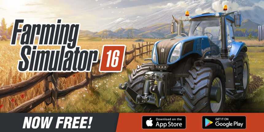 Farming Simulator 16 becomes free