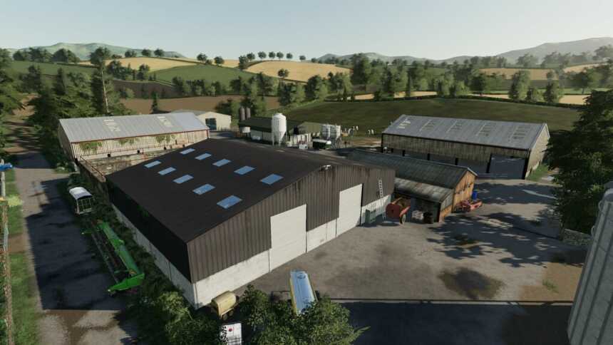 Grassland, une map FS 19 verdoyante idéale pour l'élevage