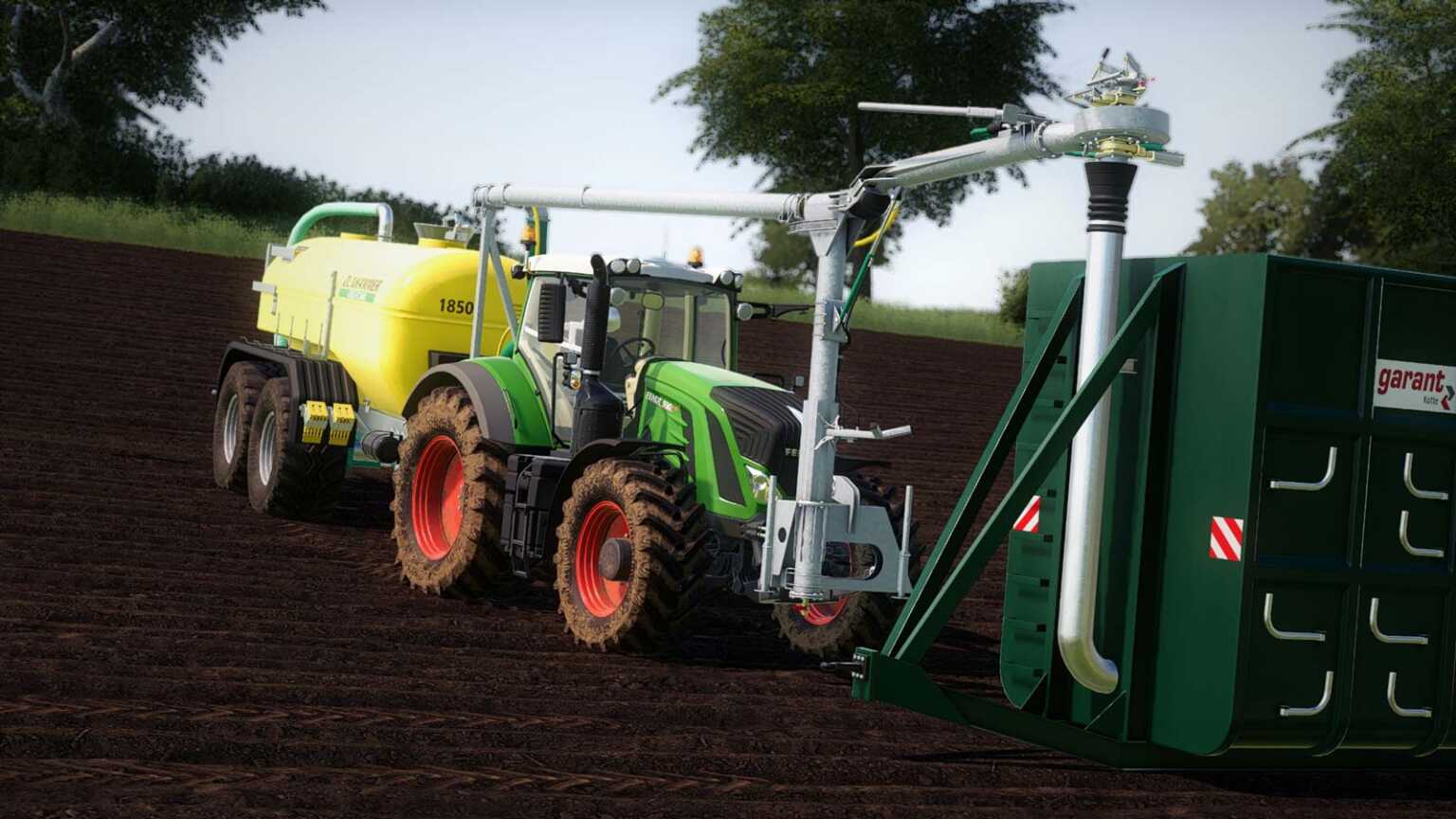 Zunhammer FANT pour FS 19 : le Manure System s'équipe d'un bras de ...