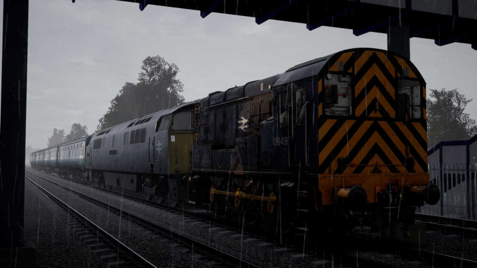 Trains smoke black on TSW 2 Diesel Legends of the Great Western add-on