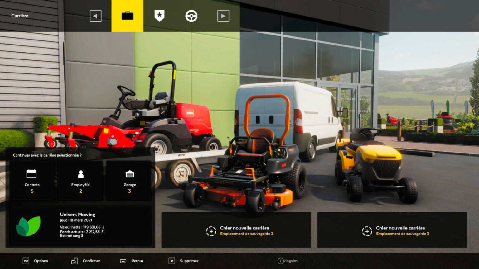 Lawn Mowing Simulator : un jeu très sérieux bâti sur un concept simple