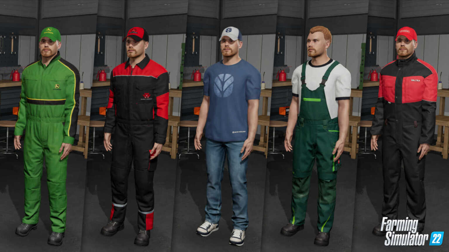 Création de personnages dans Farming Simulator 22 : que le défilé de ...