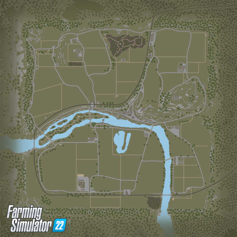 Map française Farming Simulator 22 : Une promenade sur le Haut Beyleron