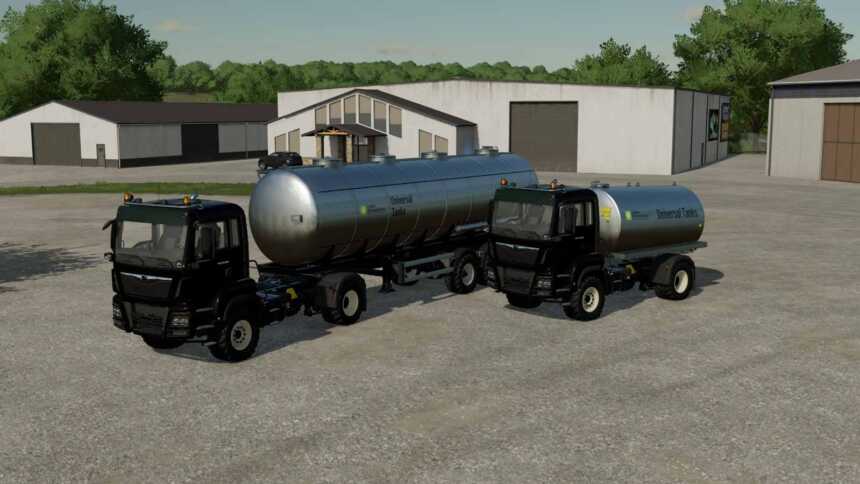 The Universal Tank pack, a must for Farming Simulator 22