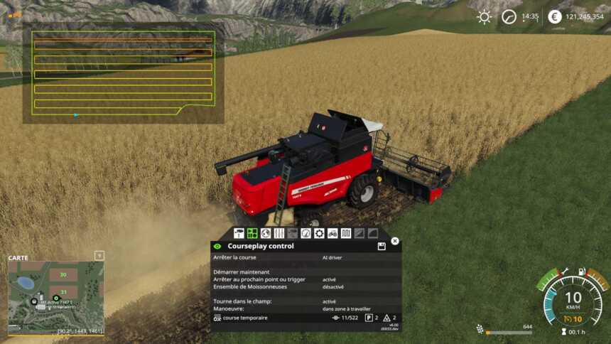 Le courseplay arrive déjà sur Farming Simulator 22