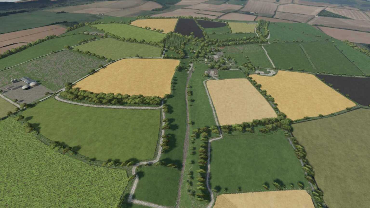 La map Calmsden d'Oxygendavid voit enfin le jour sur Farming Simulator 22