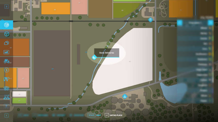 The shop where you want on Farming Simulator 22