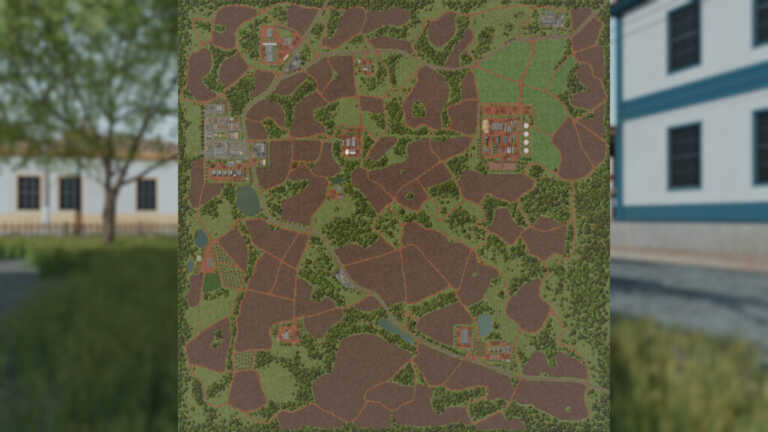 It's too hot ! Gear and a map of Brazil on FARMING SIMULATOR 22