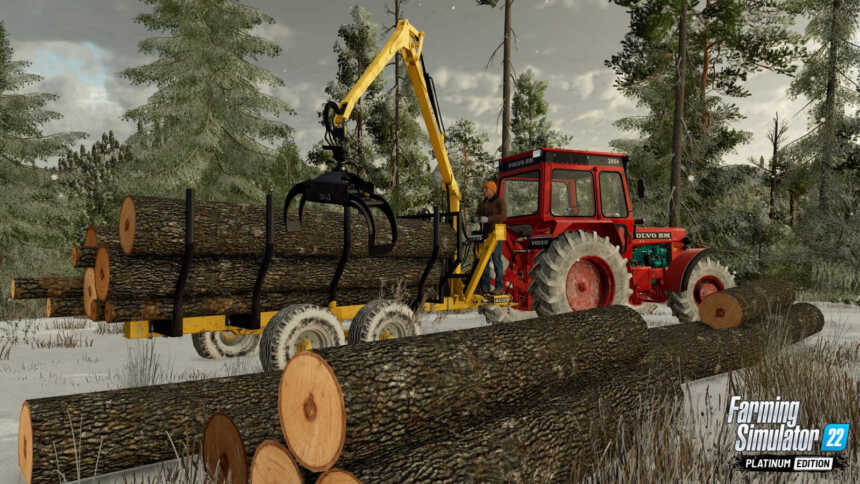 Un trailer et de nouvelles images du DLC Platinum pour Farming Simulator 22