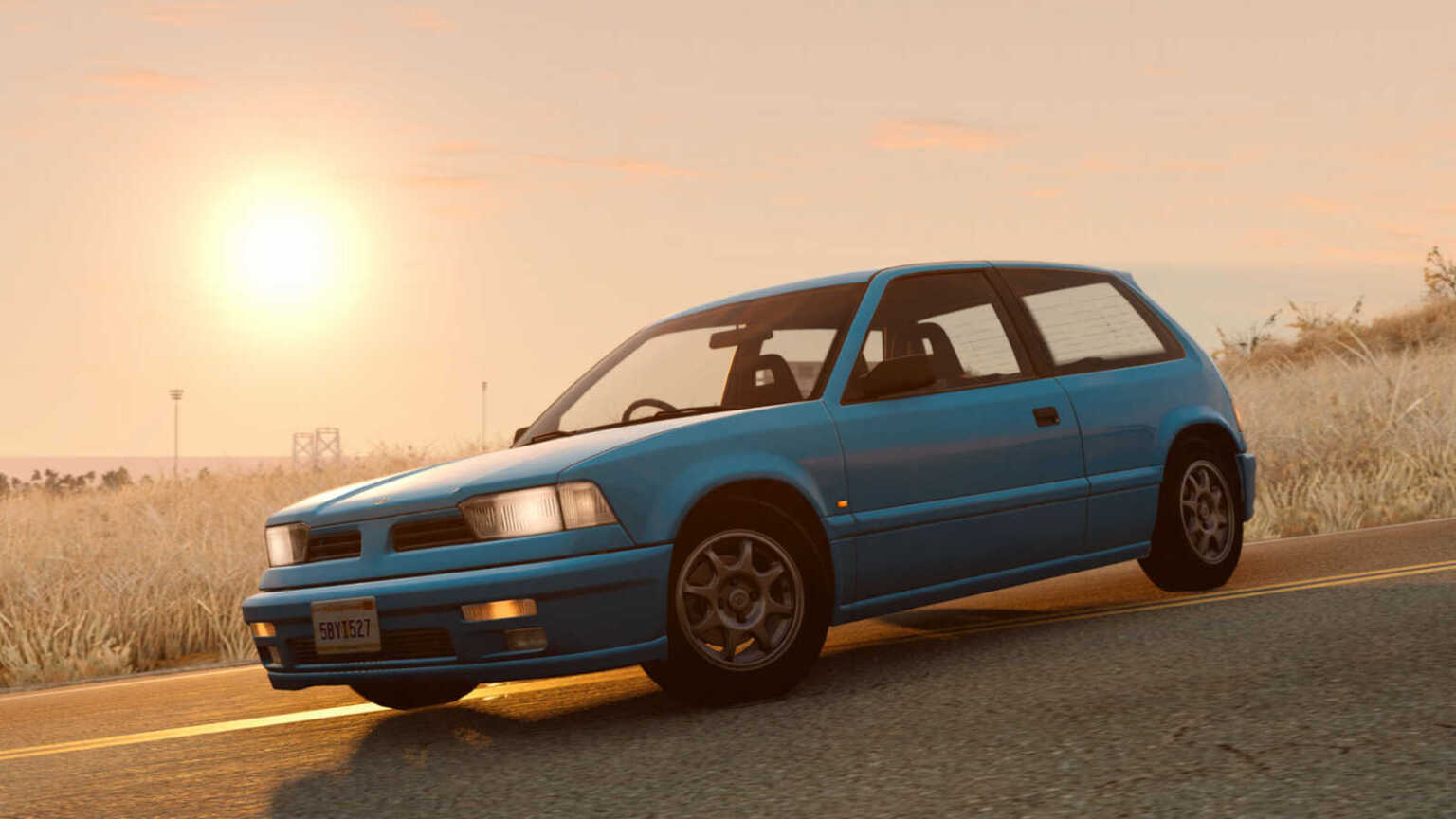 Ibishu Covet, la petite familiale qui va se faire exploser dans BeamNG ...