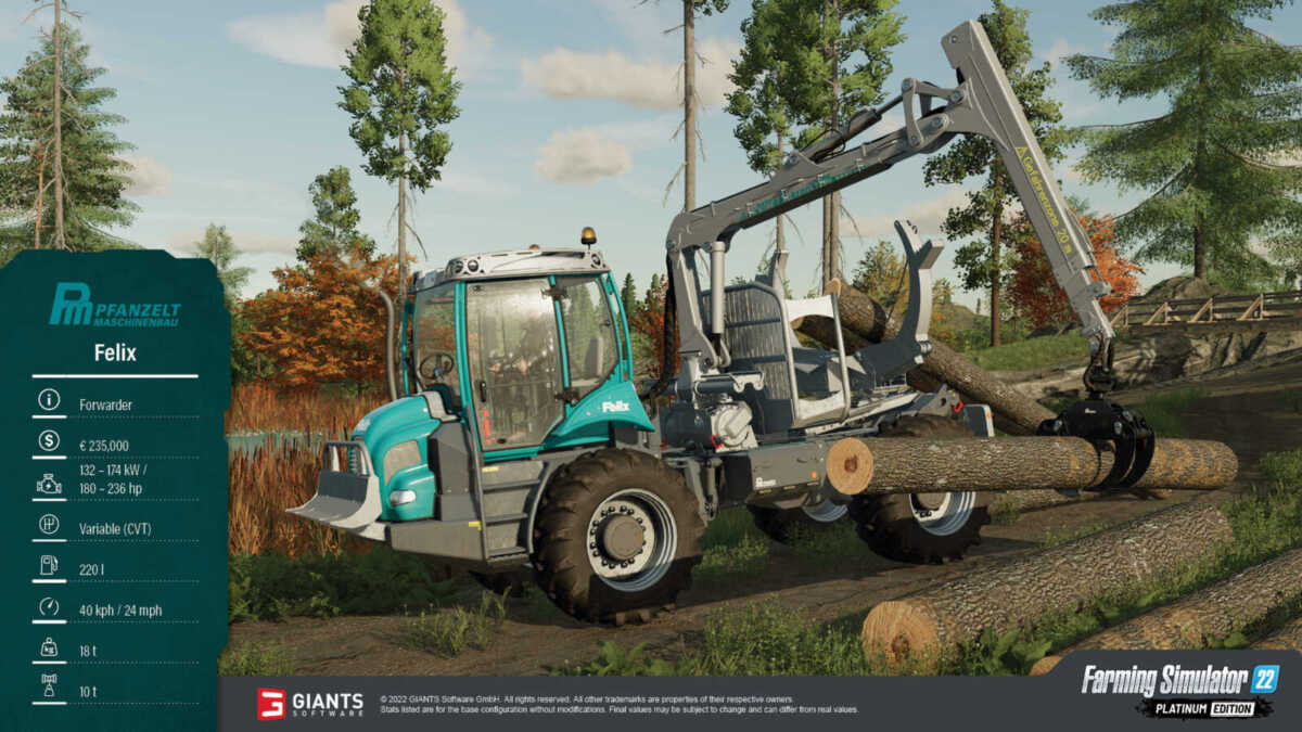 Platinum Farming Simulator 22 Dlc In Pictures