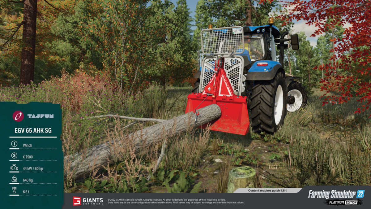 Le DLC Platinum Farming Simulator 22 en images