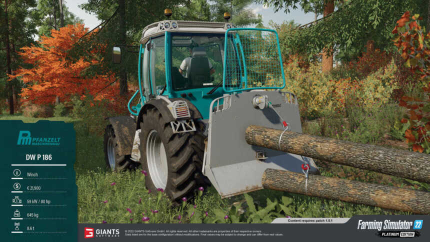 Le DLC Platinum Farming Simulator 22 en images