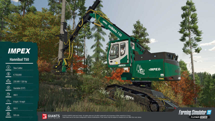 Le DLC Platinum Farming Simulator 22 en images