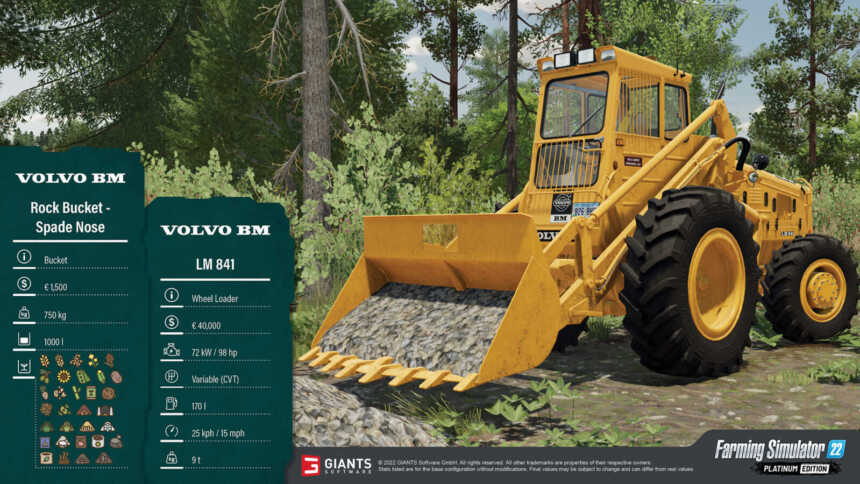 Le DLC Platinum Farming Simulator 22 en images