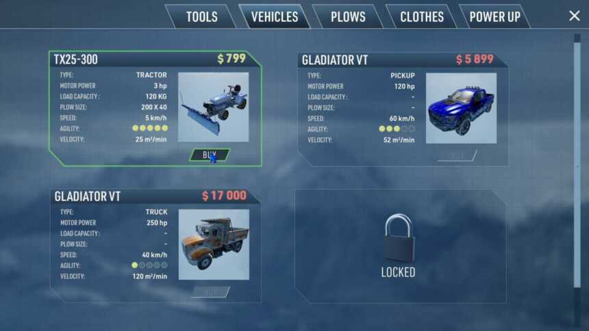 Snow Plowing Simulator: snow removal... and an RPG mode?