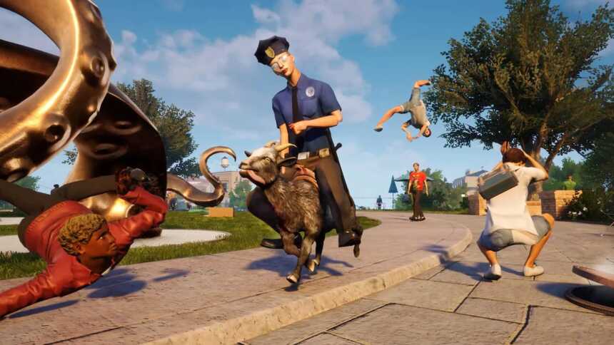 GOAT SIMULATOR 3 : Vous vous attendiez vraiment à une simulation
