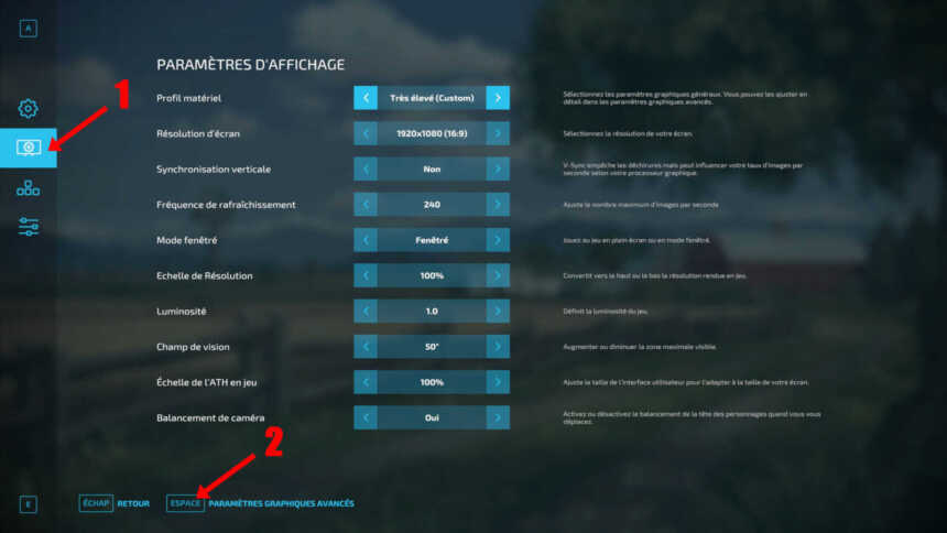 Farming Simulator 22 Performance et qualité : DLSS vs FSR vs XeSS vs SSR