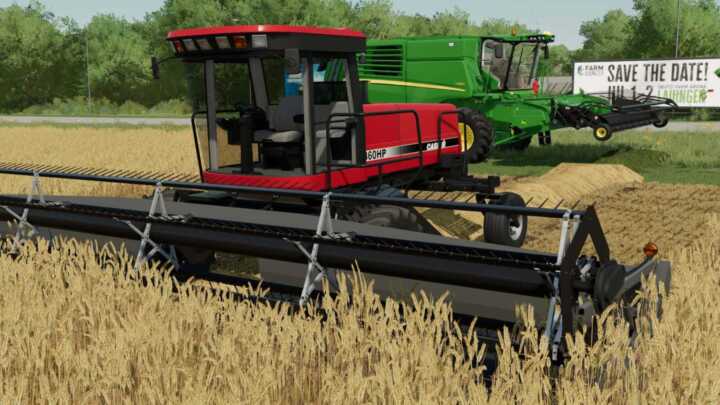 La coupe et fauche à plat disponible sur Farming Simulator 22