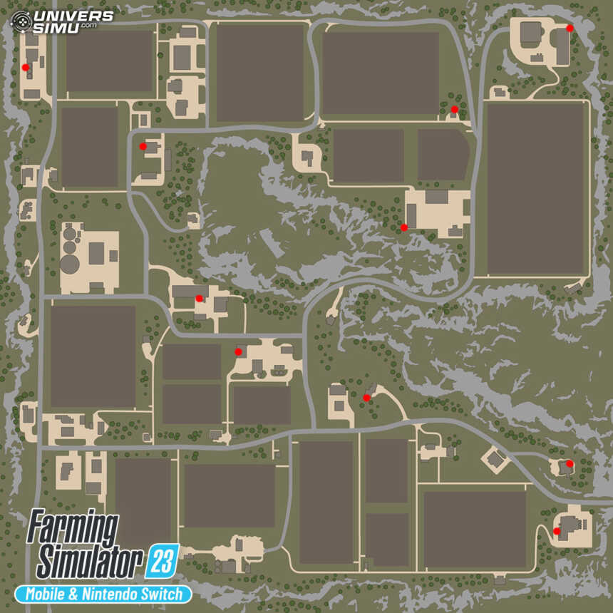 Farming Simulator 23: where to find collectibles