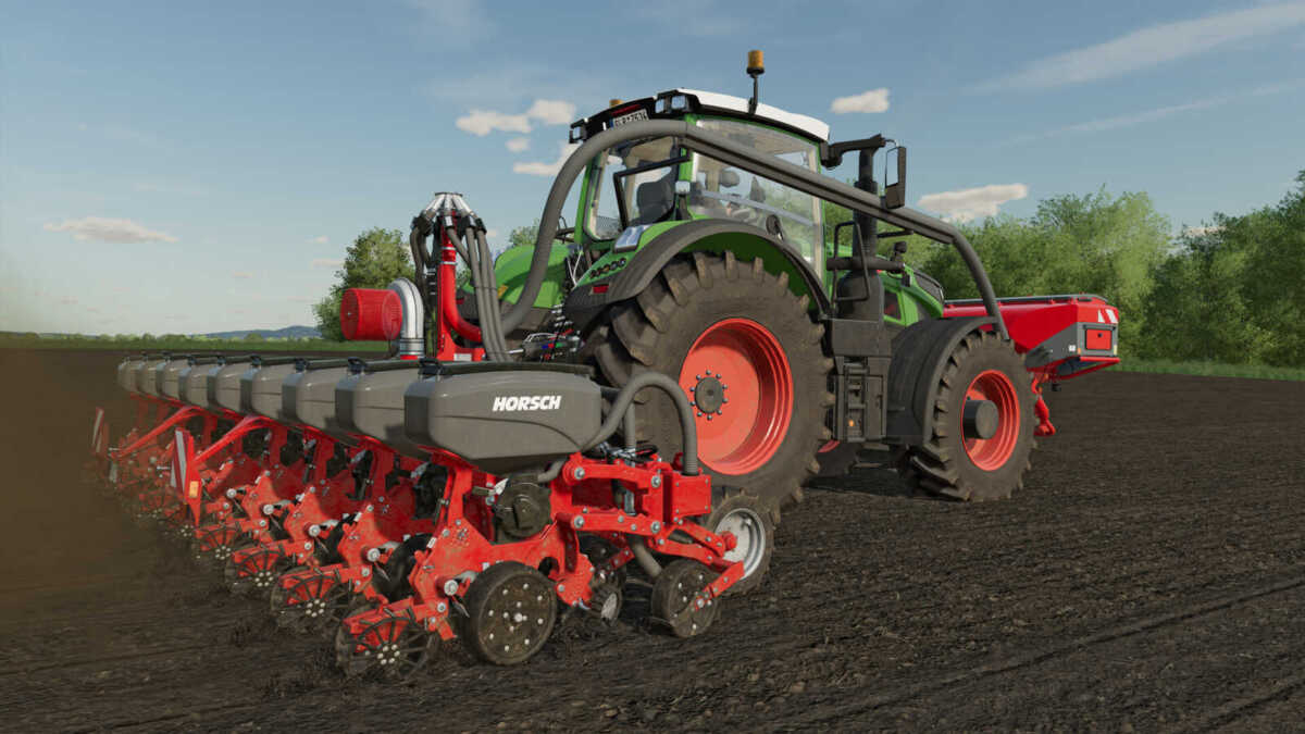 REVIEW HORSCH AGROVATION for FARMING SIMULATOR 22: Top gear, big flop map