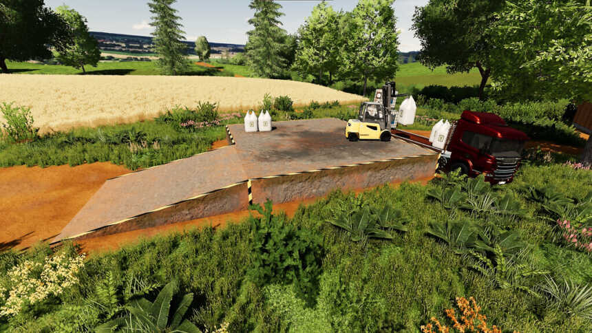 Download Farming Simulator 22 Placeable Ramp mod