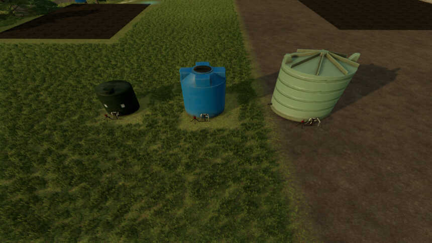 Download Farming Simulator 22 Free Water Pumps and Tanks mod