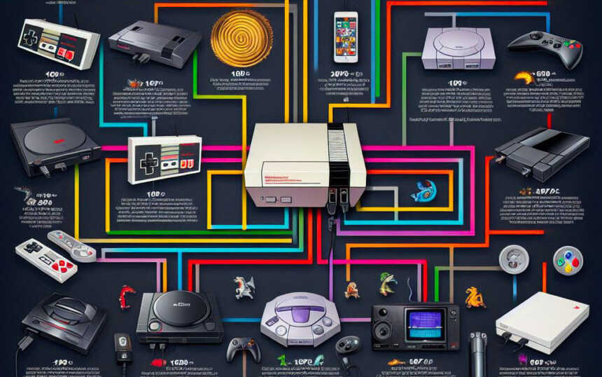 L’histoire des consoles de jeux