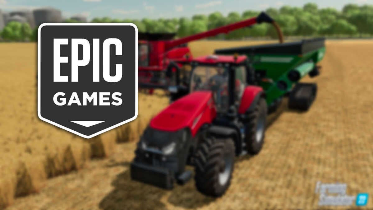 Farming Simulator 22 free on the Epic Games Store from May 23 to 30, 2024!