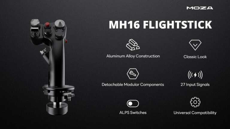 Le Kit Moza pour Flight Simulator est dispo en précommande