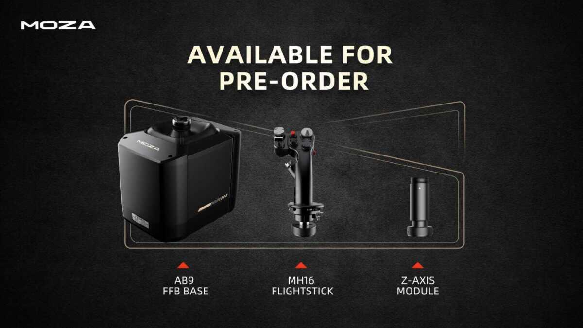 Le Kit Moza pour Flight Simulator est dispo en précommande