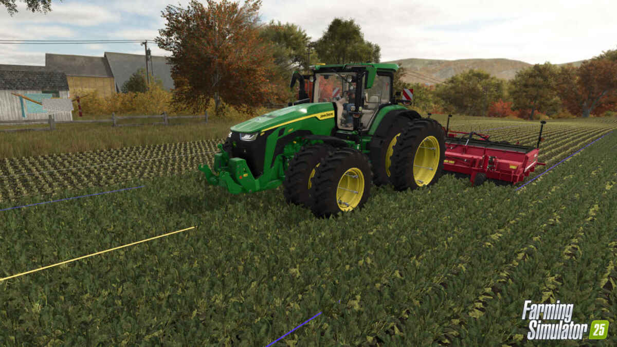 GPS et ouvriers intelligents sur Farming Simulator 25